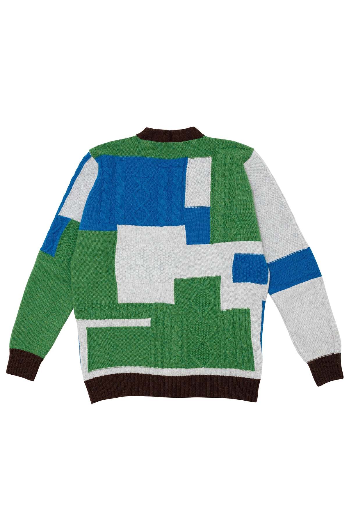 Country of Origin Patchwork Cardi | Garmentory