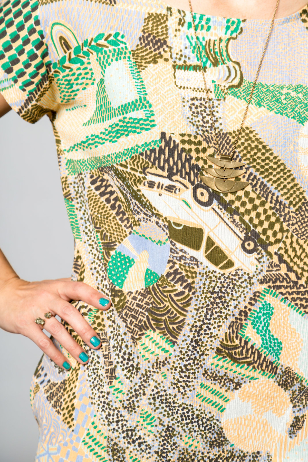 Gravel & Gold Gemini Dress | Garmentory