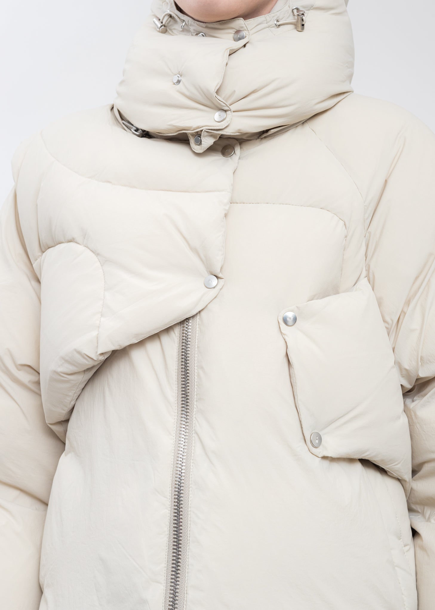 Heliot Emil Stone Scarf Puffer | Garmentory