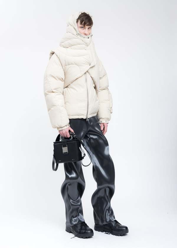 Heliot Emil Stone Scarf Puffer | Garmentory