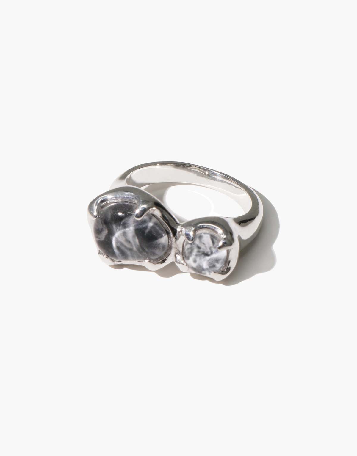 Cled Duo Beam Ring - Marble | Garmentory