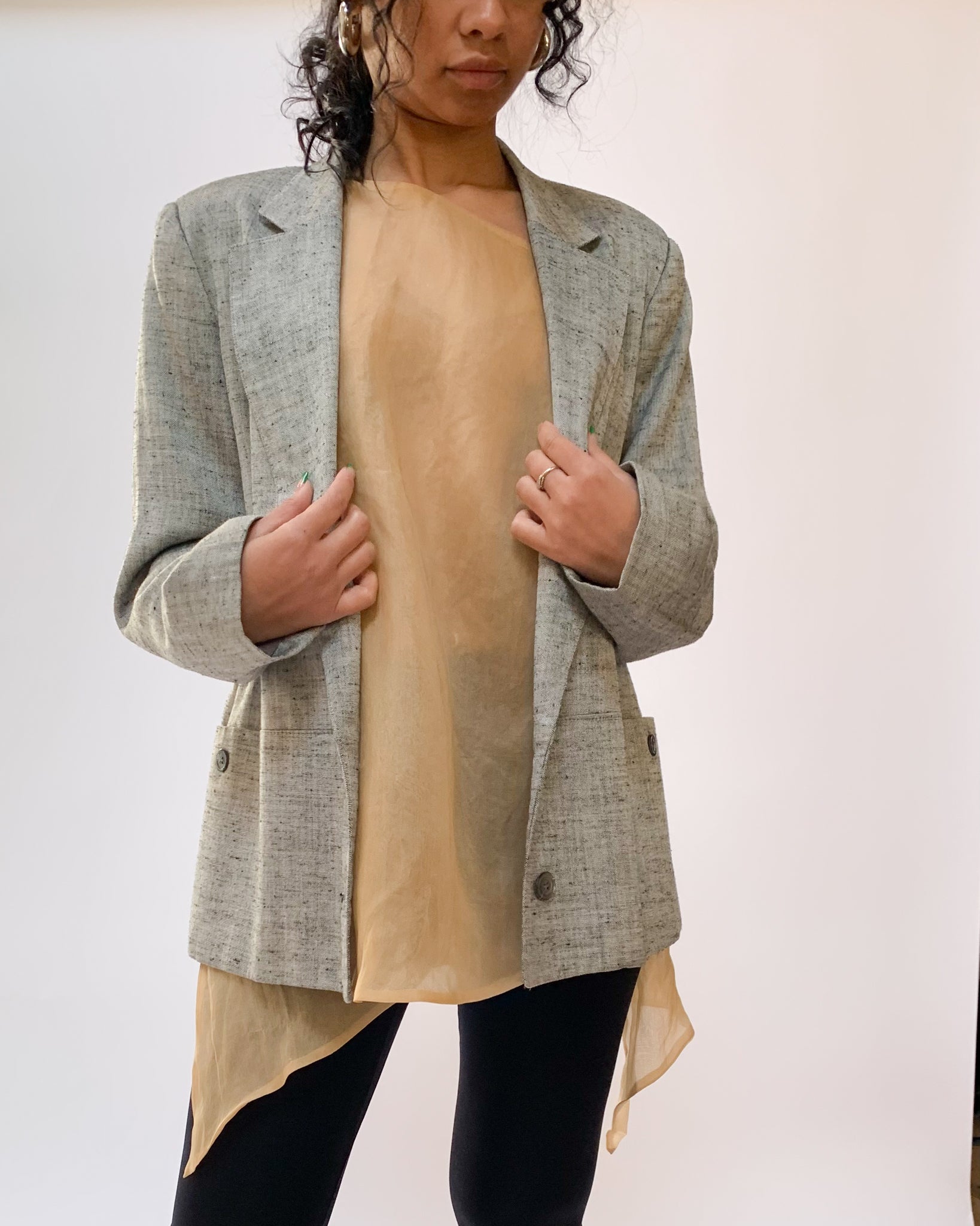 Vintage Power Jacket - Gray Fleck | Garmentory