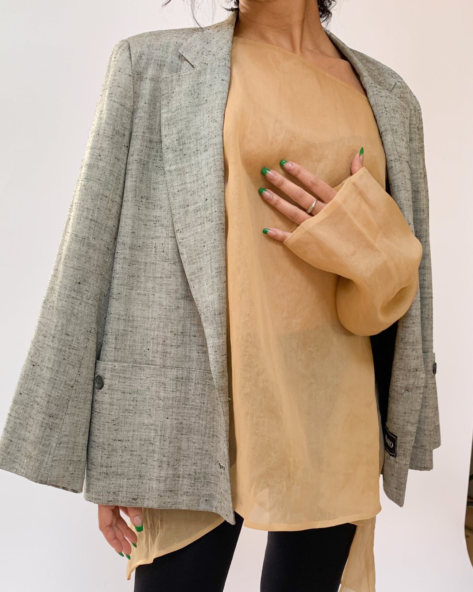 Vintage Power Jacket - Gray Fleck | Garmentory