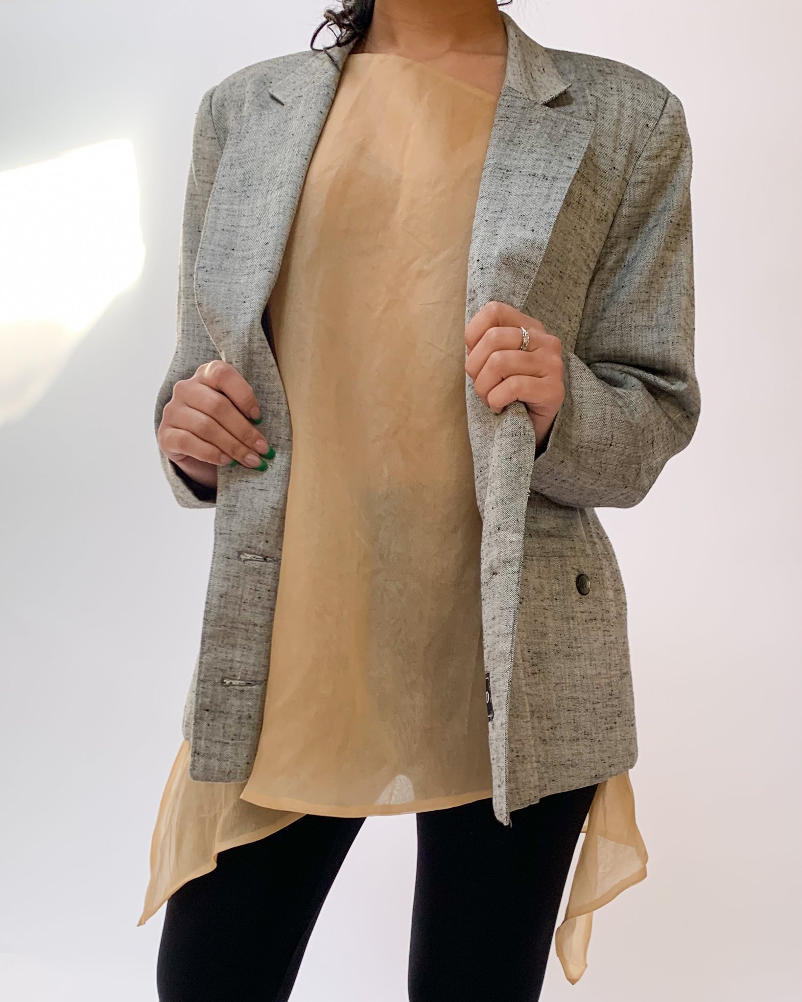 Vintage Power Jacket - Gray Fleck | Garmentory