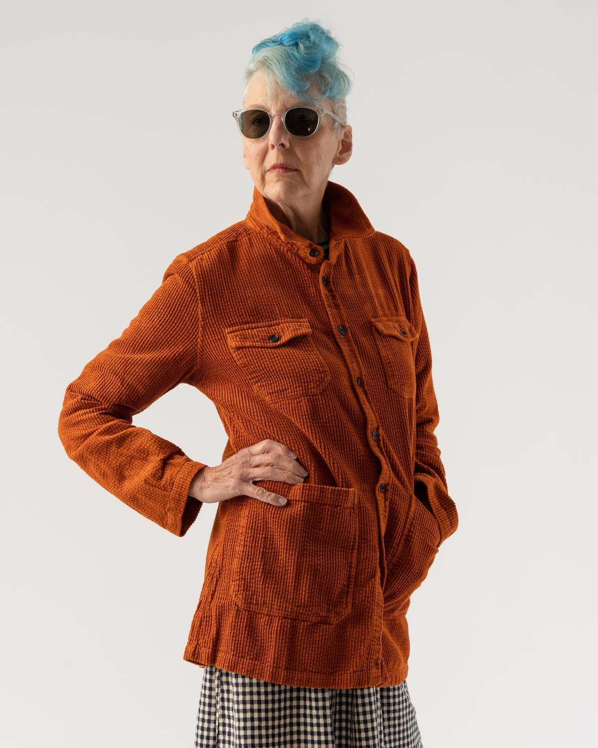 Sultan Wash Corduroy Work Jacket - Orange Brulée | Garmentory