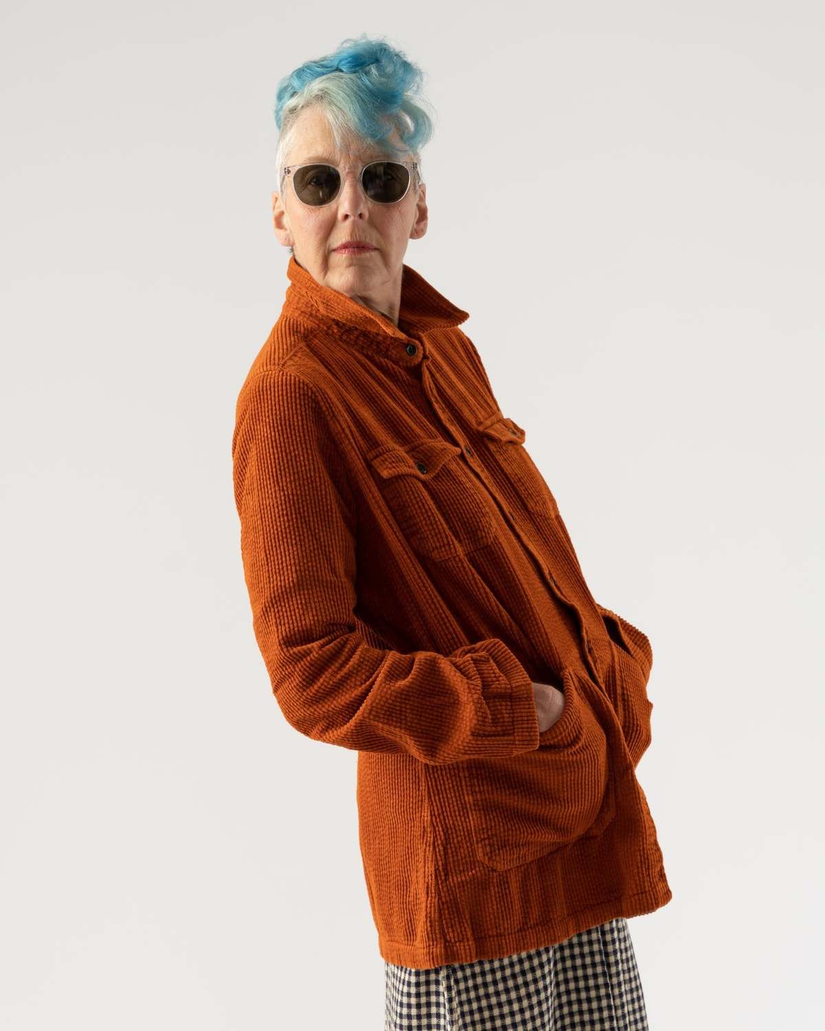 Sultan Wash Corduroy Work Jacket - Orange Brulée | Garmentory