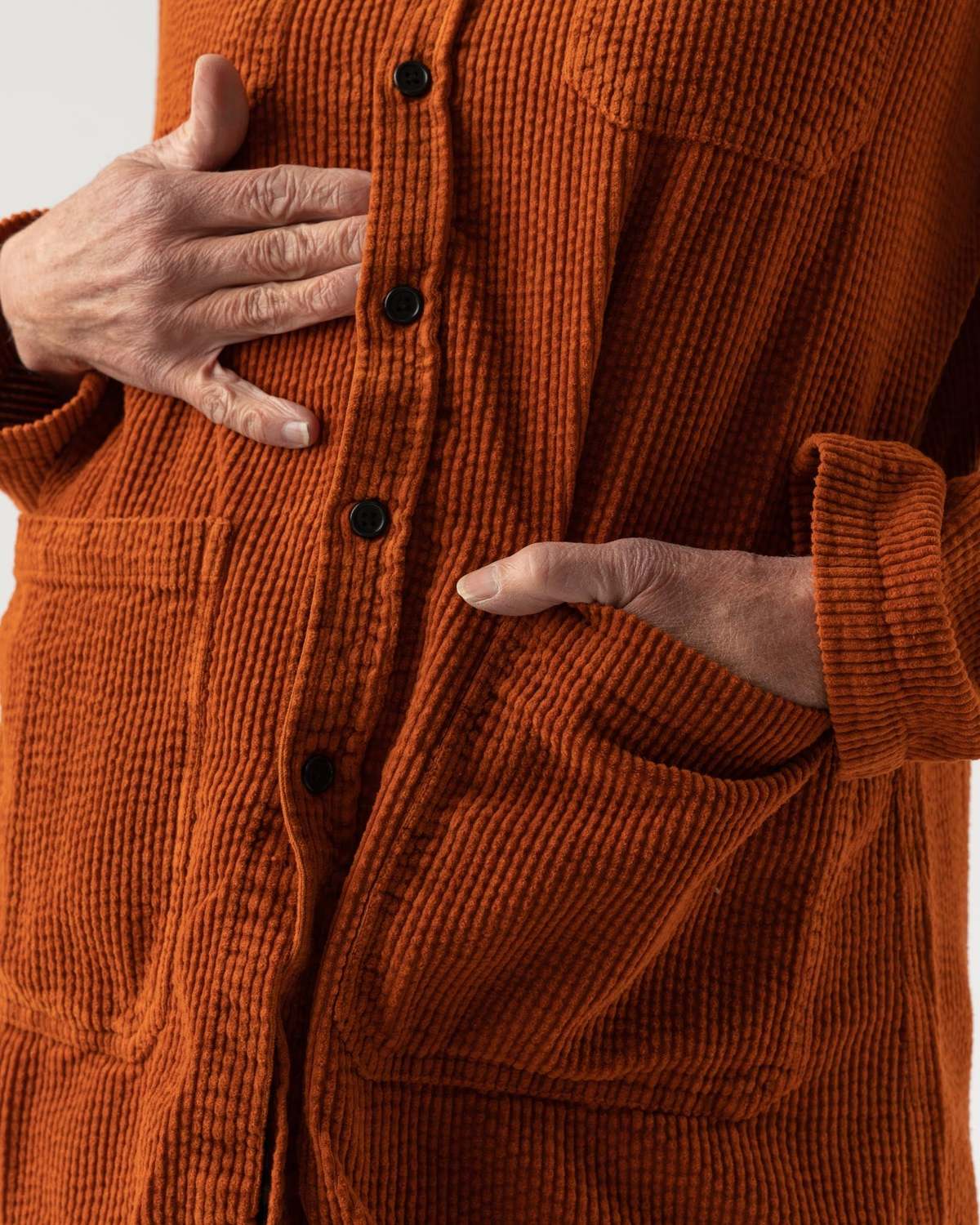 Sultan Wash Corduroy Work Jacket - Orange Brulée | Garmentory