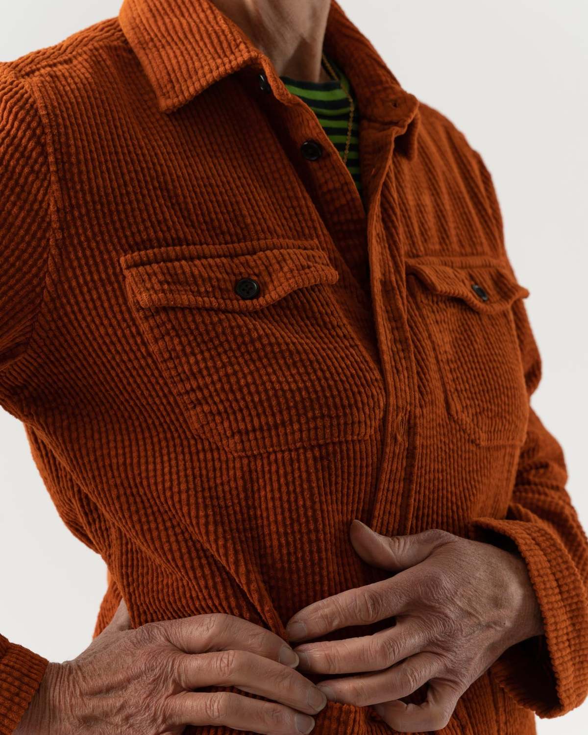 Sultan Wash Corduroy Work Jacket - Orange Brulée | Garmentory