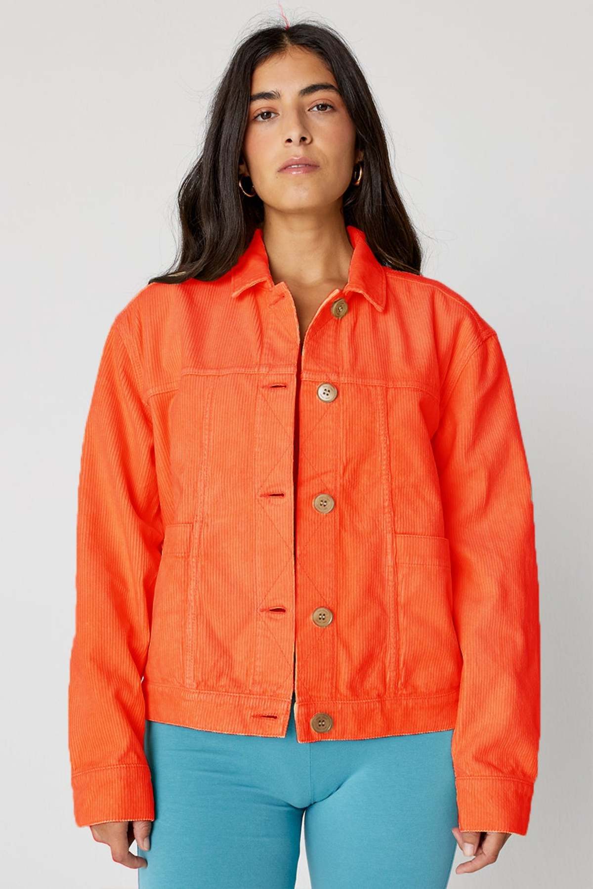 Back Beat Co. Corduroy Bex Jacket - Spice | Garmentory