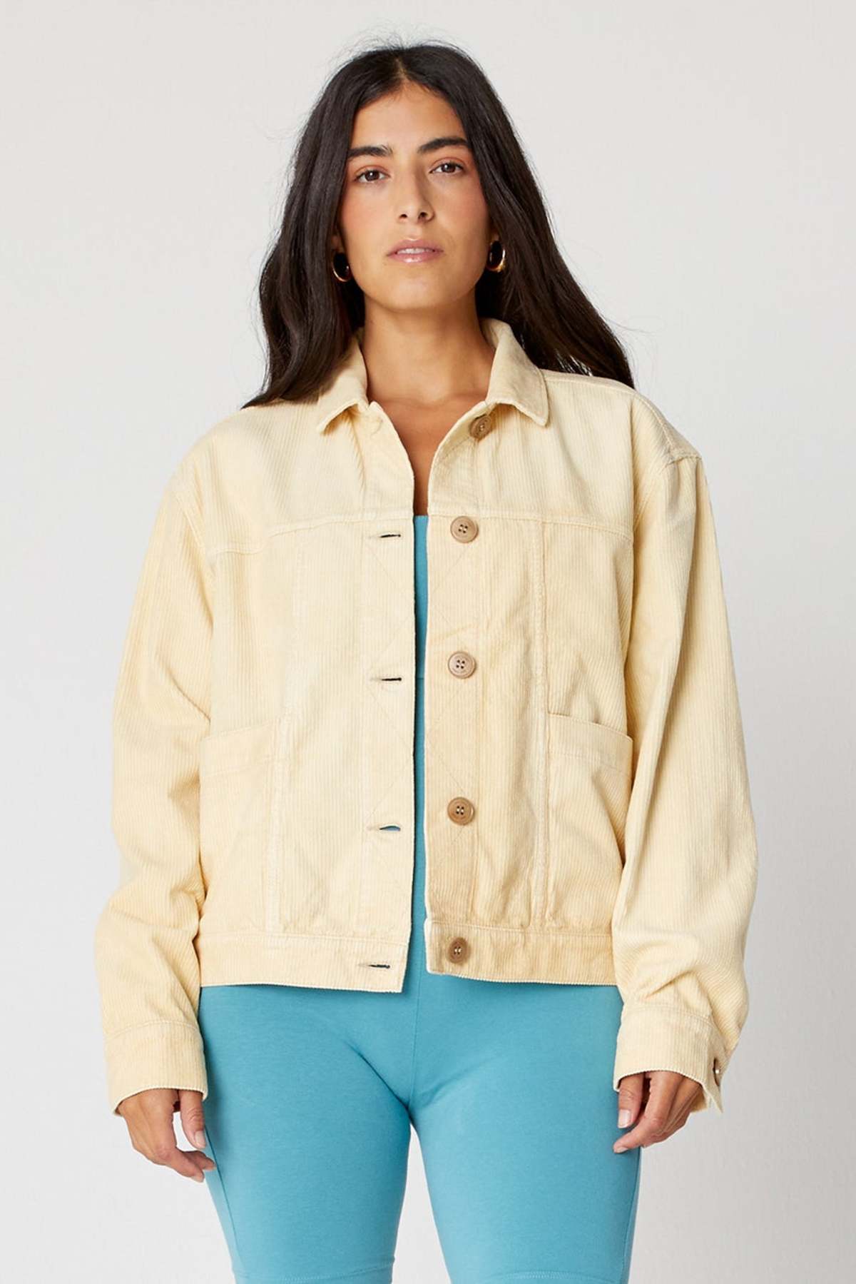 Back Beat Co. Corduroy Bex Jacket - Cereal | Garmentory