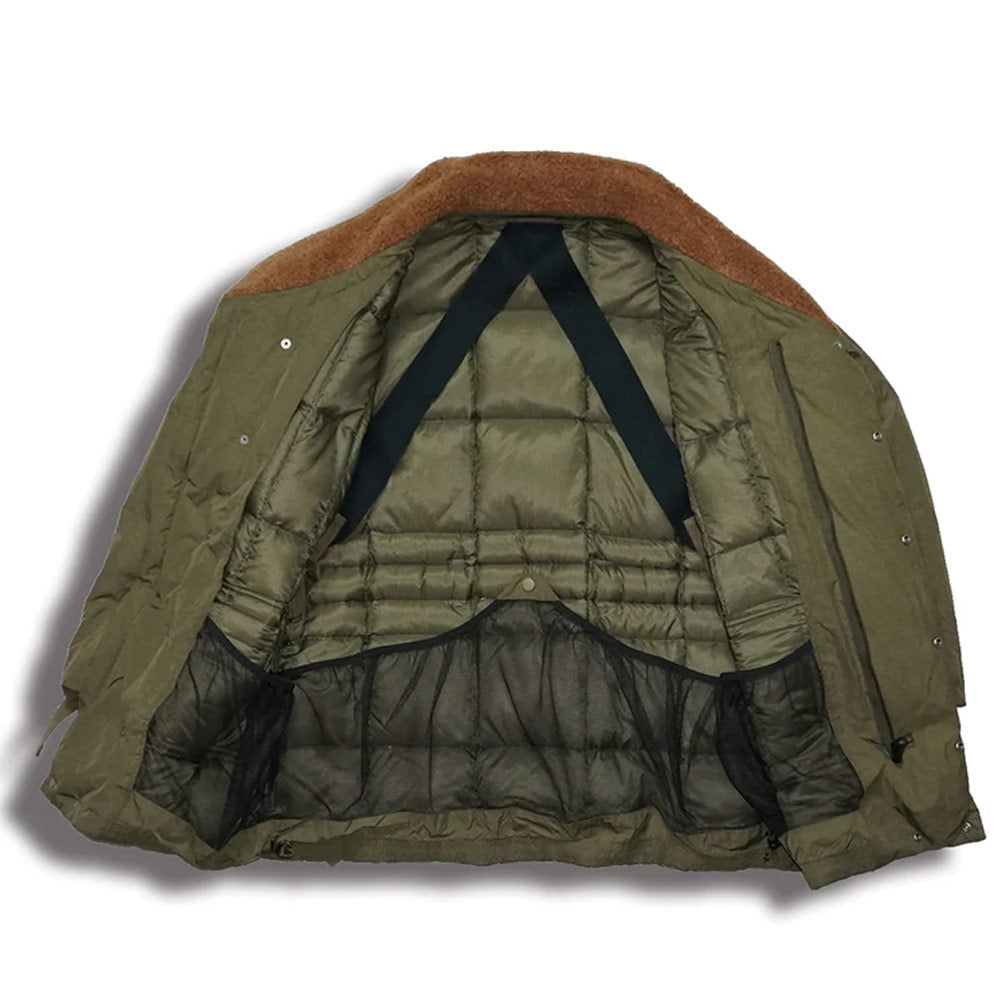 Norbit Norbit Shawl Collar BOA Down Jacket - Olive | Garmentory