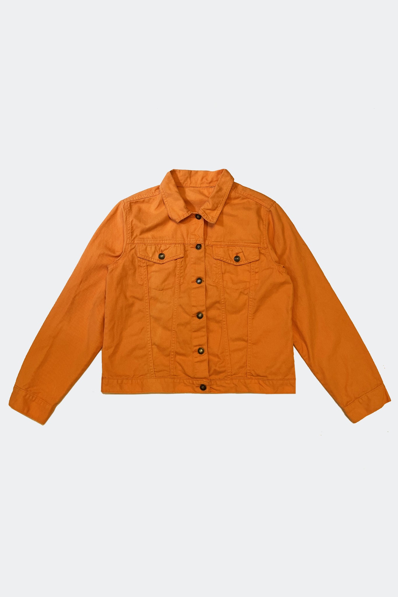Vintage Denim Jacket - Soft Orange | Garmentory