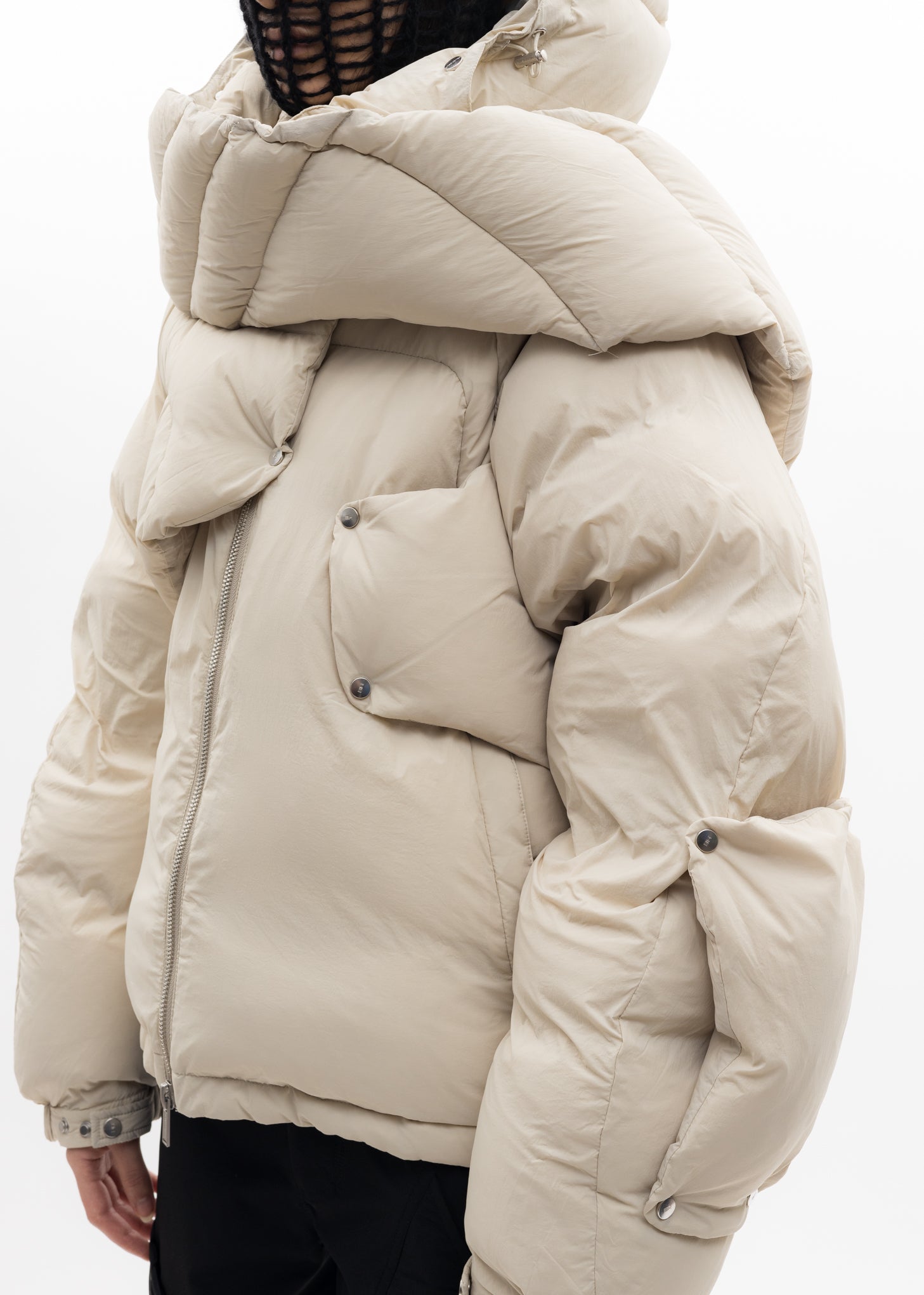 Heliot Emil Stone Scarf Puffer | Garmentory