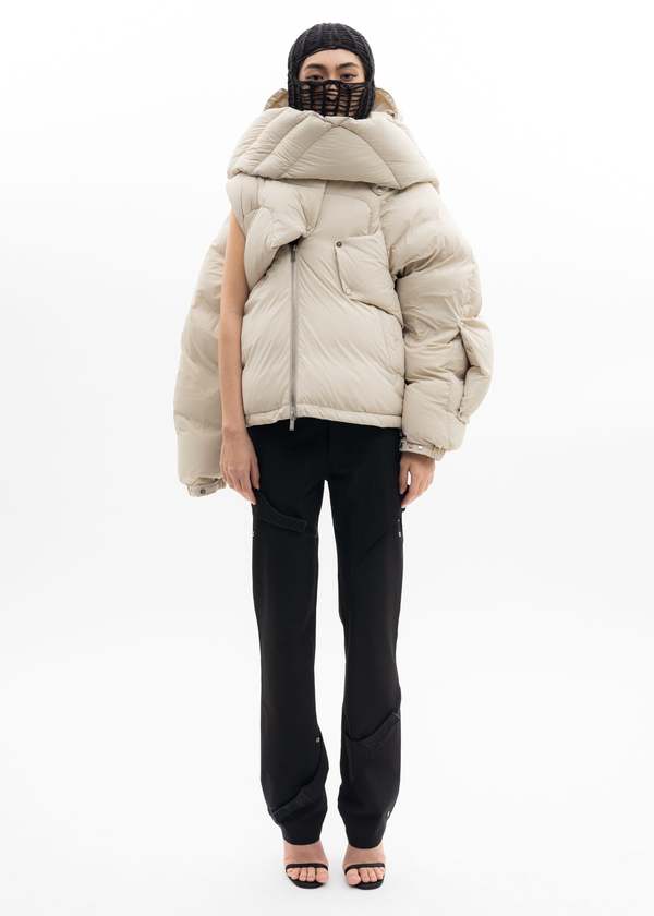 Heliot Emil Stone Scarf Puffer | Garmentory