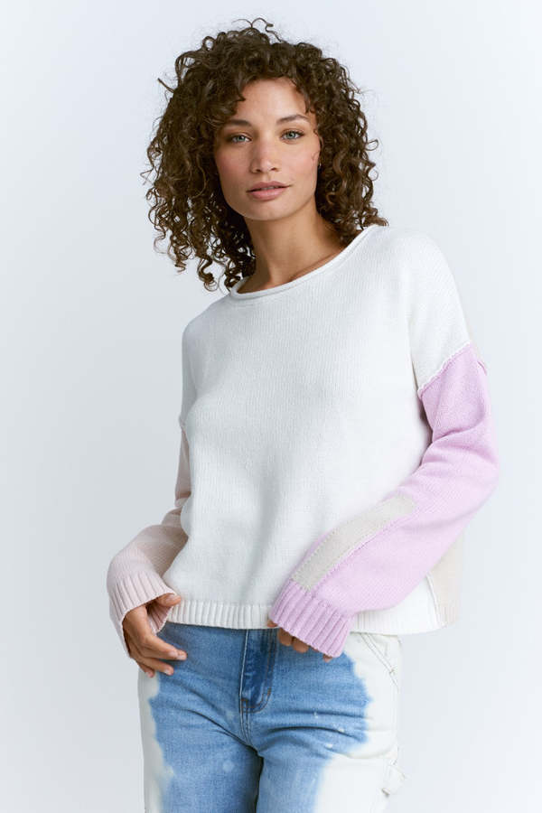 Lisa Todd Color Crush sweater - white | Garmentory