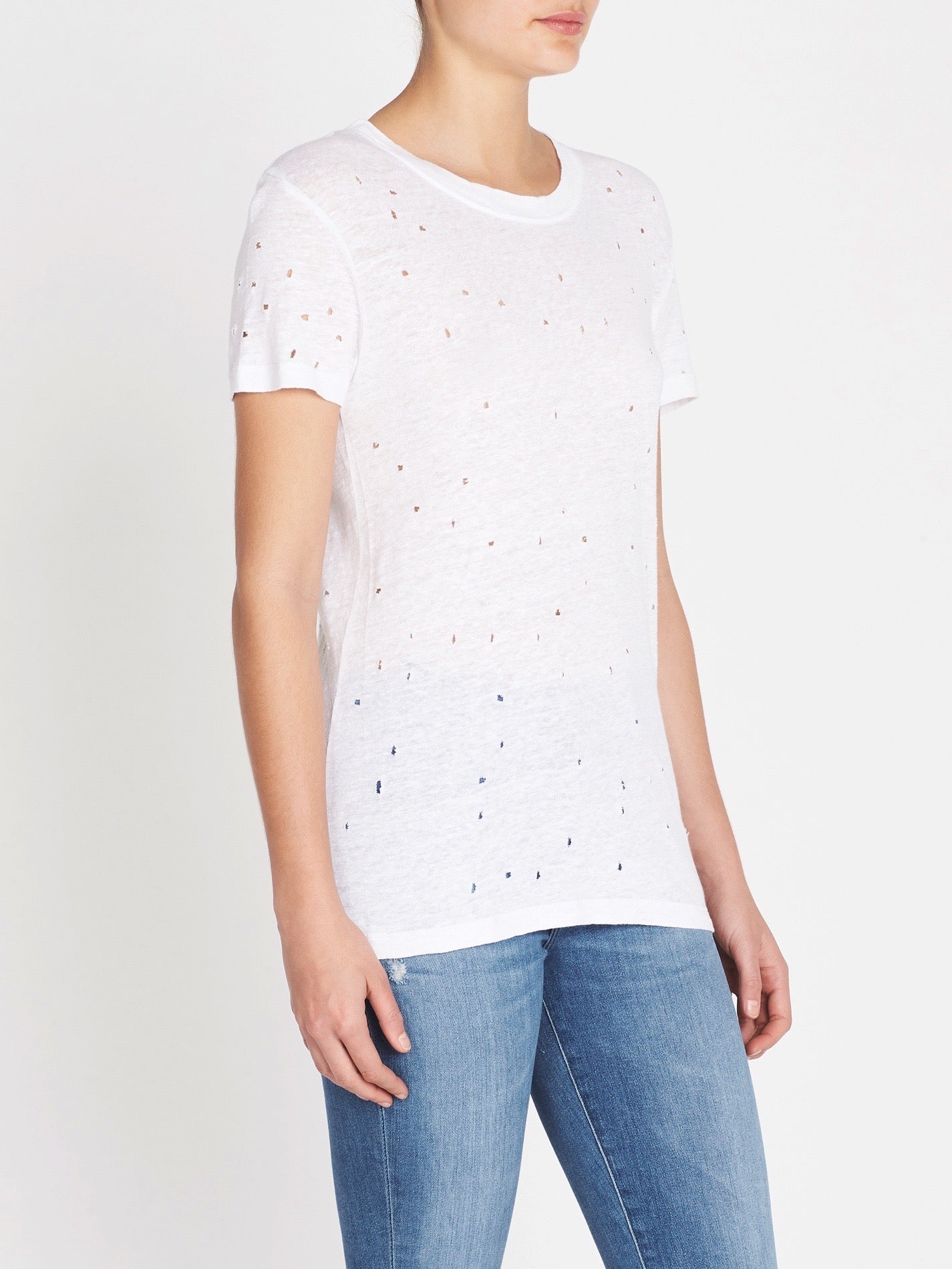 IRO Clay Tee - WHITE | Garmentory
