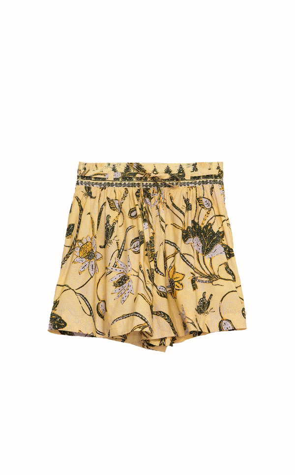 Ulla Johnson Rowan Short - Lemonbalm | Garmentory