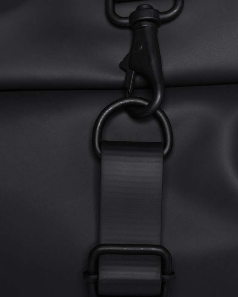 rains Rolltop Backpack bag - Black | Garmentory
