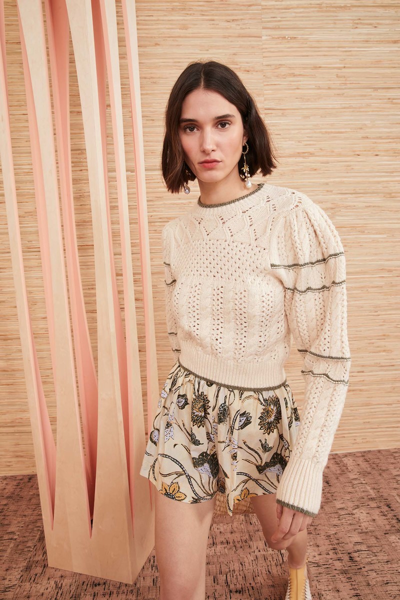 Ulla Johnson Joleigh Pullover - Ivory | Garmentory