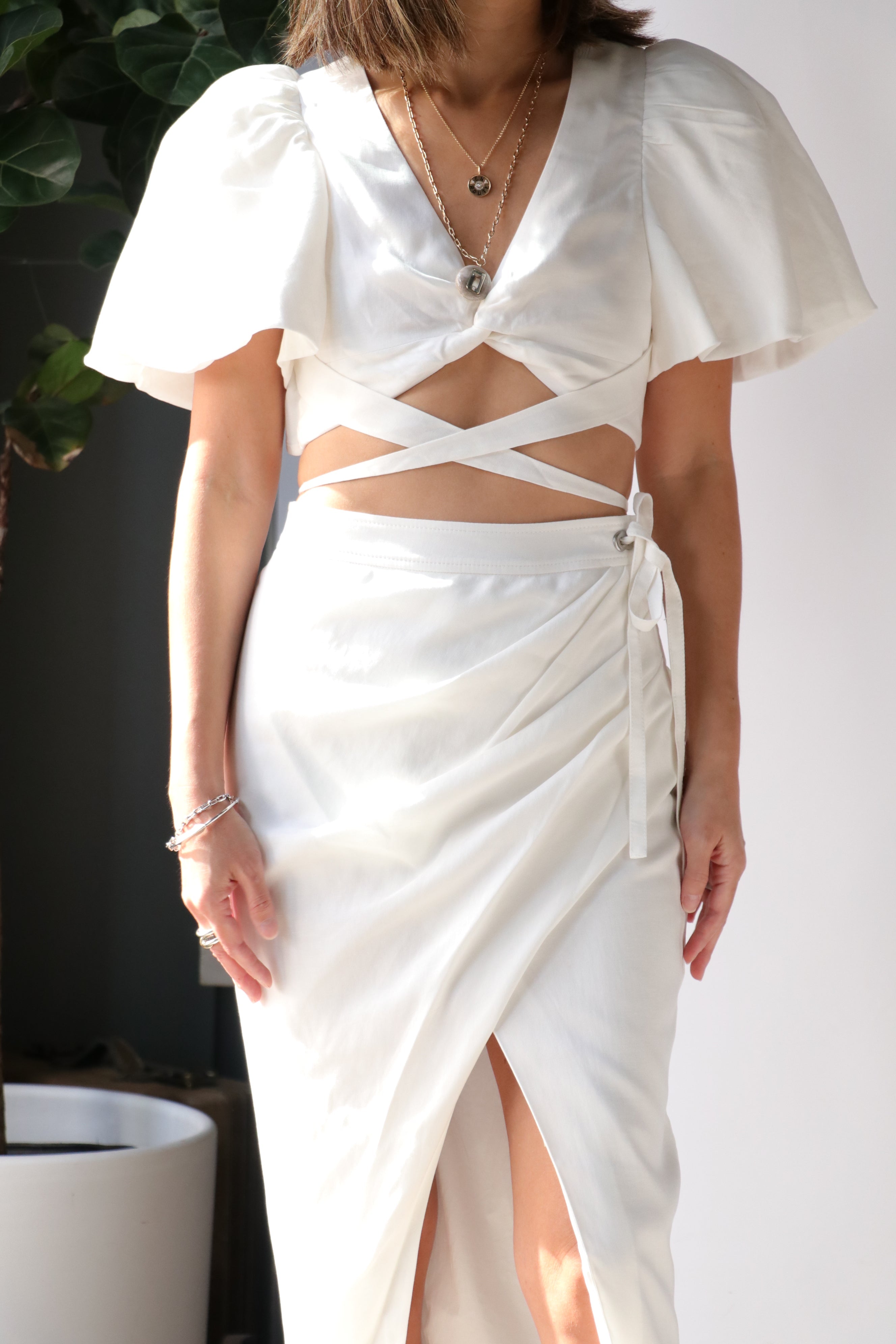 Jonathan Simkhai Sadie Top - White | Garmentory