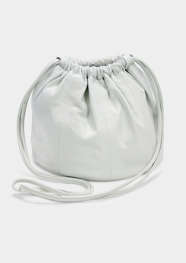 Modern Weaving Drum Drawstring Bucket - Optic | Garmentory