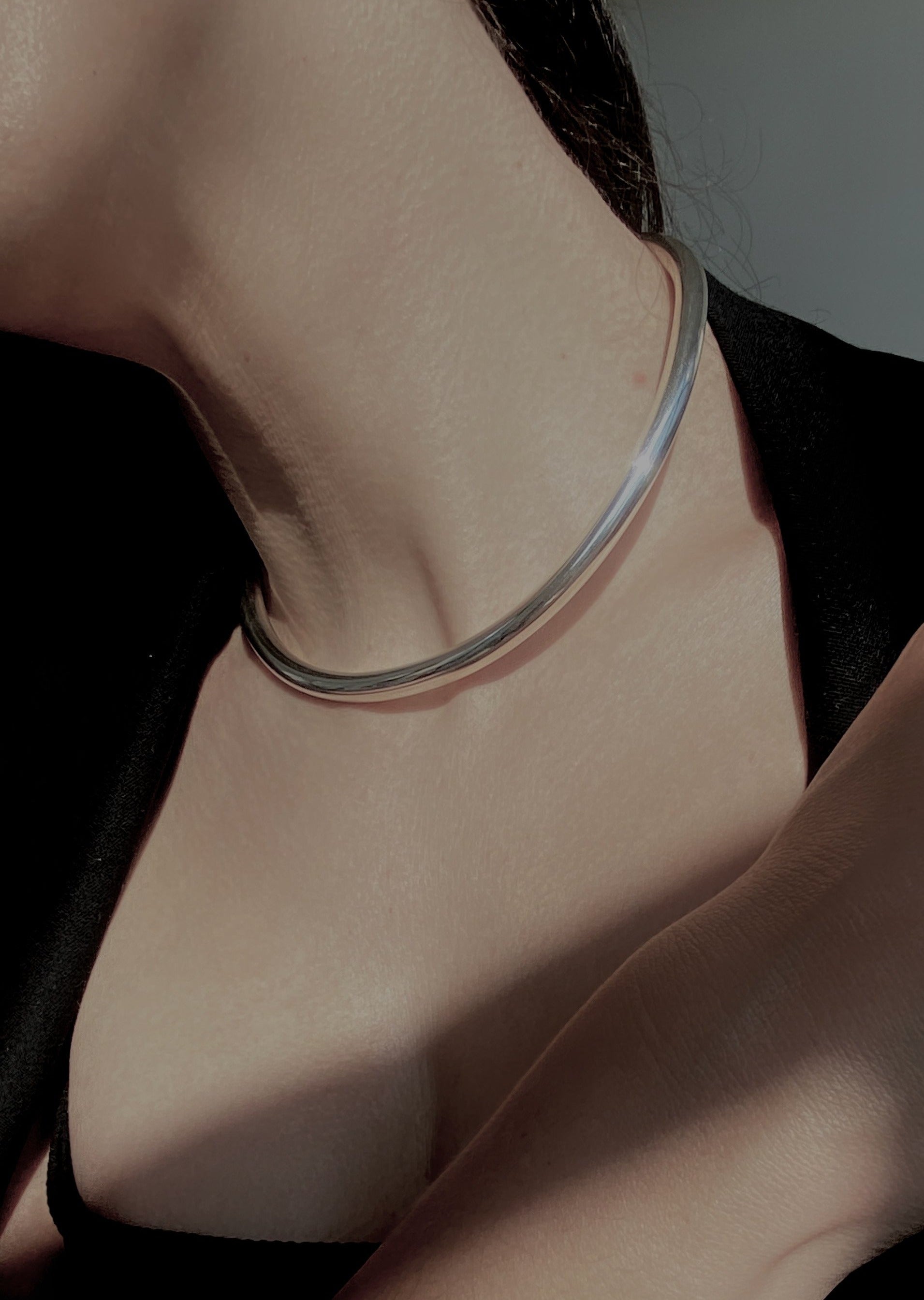 Modern Weaving Bend 2G Architect Collar - Solid Sterling Silver ...