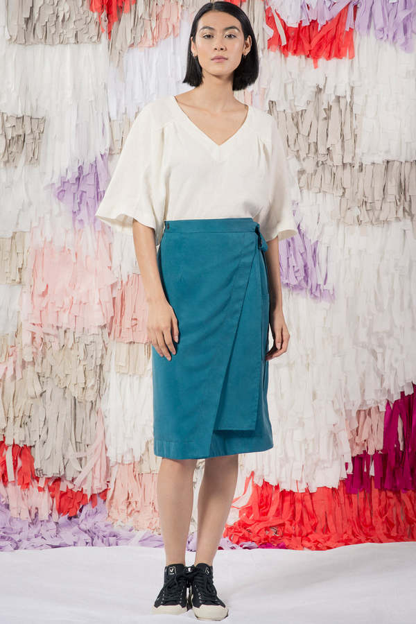 Jennifer Glasgow Hoku Top - Cream | Garmentory