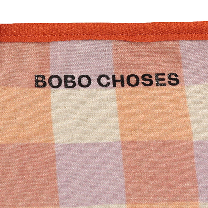 Bobo Choses Gingham Tote Bag - Orange | Garmentory