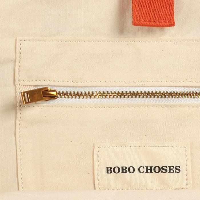Bobo Choses Gingham Tote Bag - Orange | Garmentory