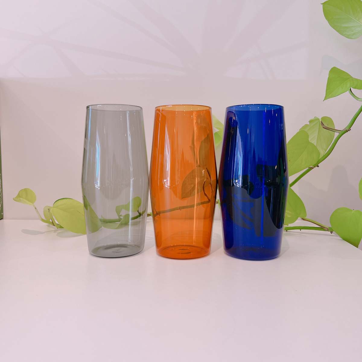Yield Century Set of Two 16oz Glasses - Amber | Garmentory