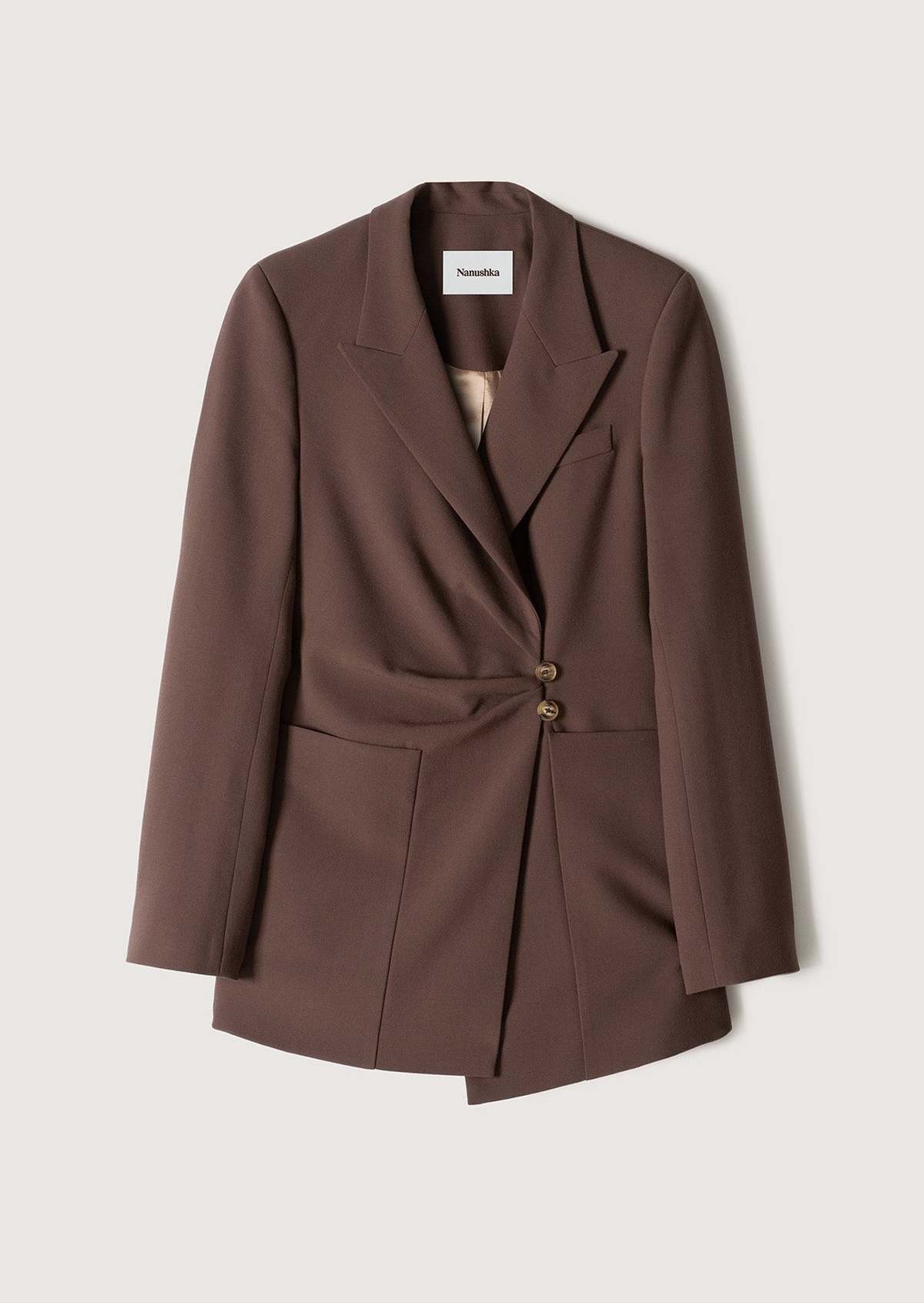 Nanushka Leda Jacket - Nutmeg | Garmentory