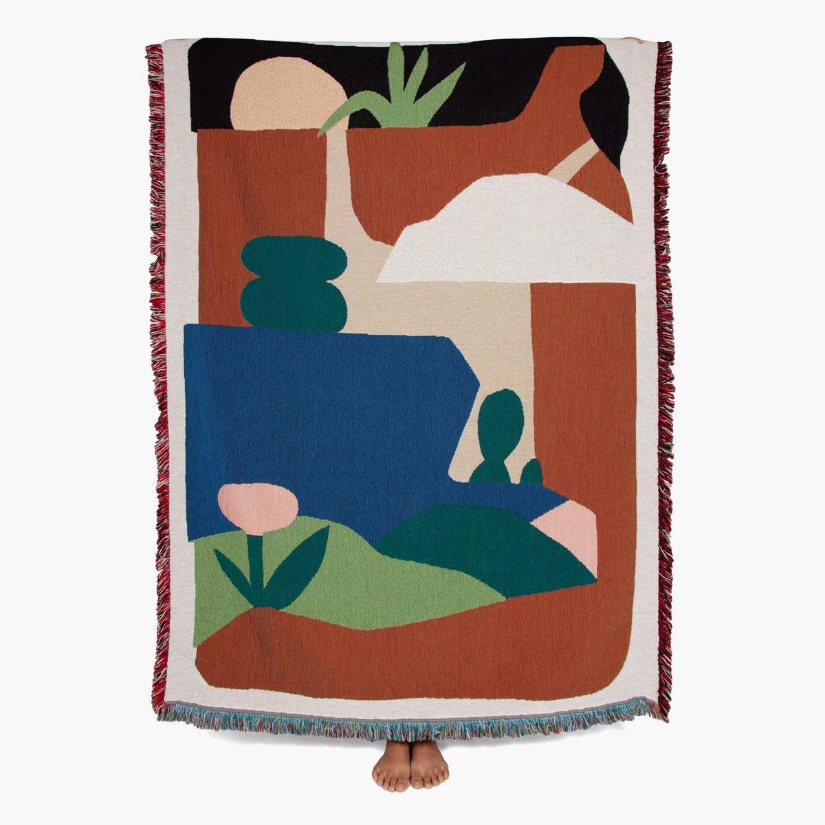 Slow Down Studio Mother Nature Throw | Garmentory