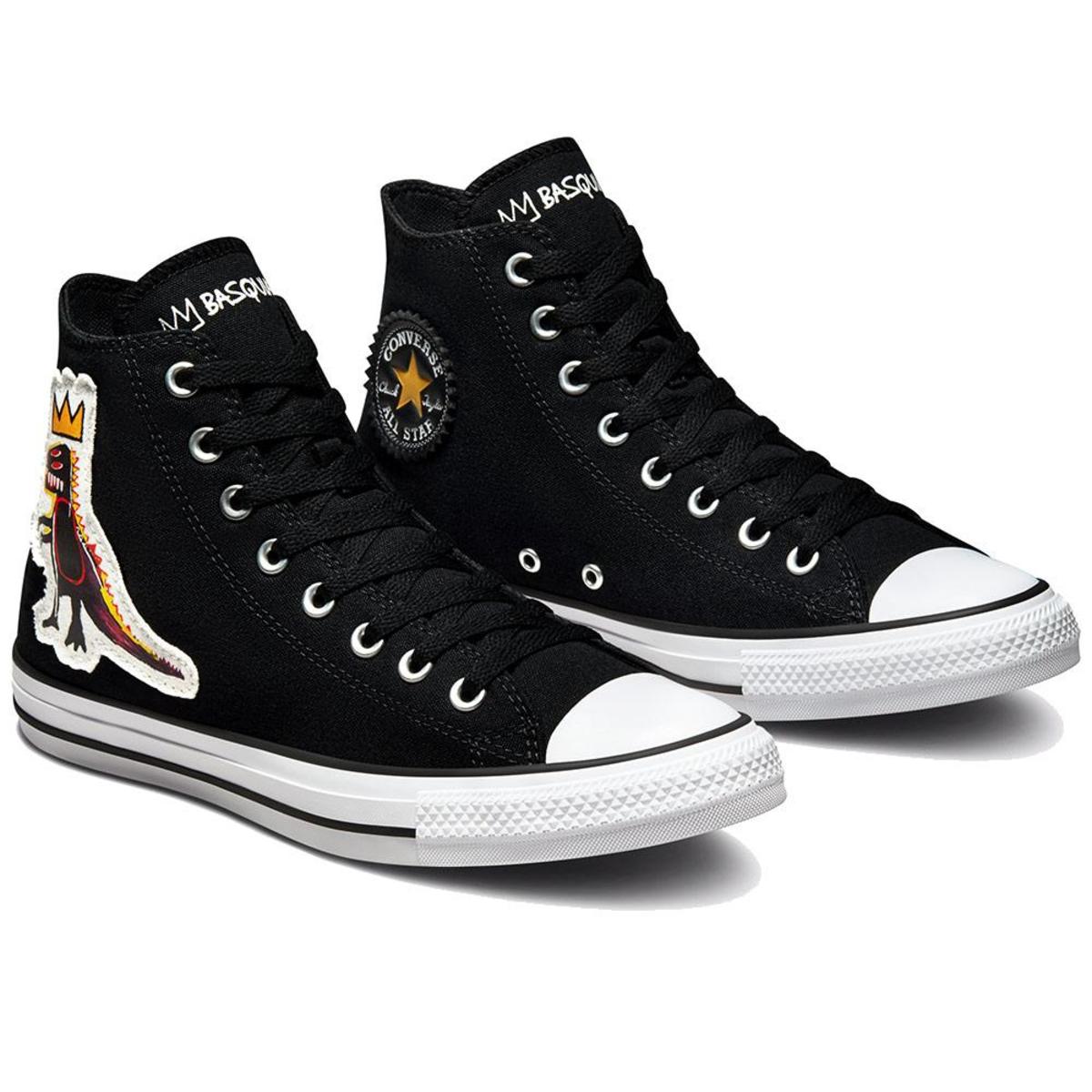 Converse X Jean-Michel Basquiat Chuck Taylor All Star HI SHOES - Black ...