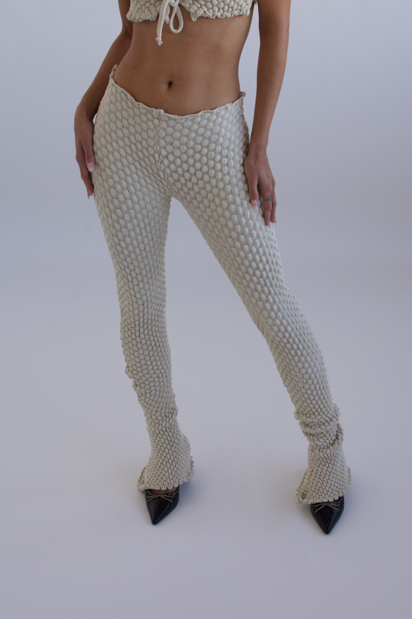 knorts Crocodile Skin Pants - Albino | Garmentory