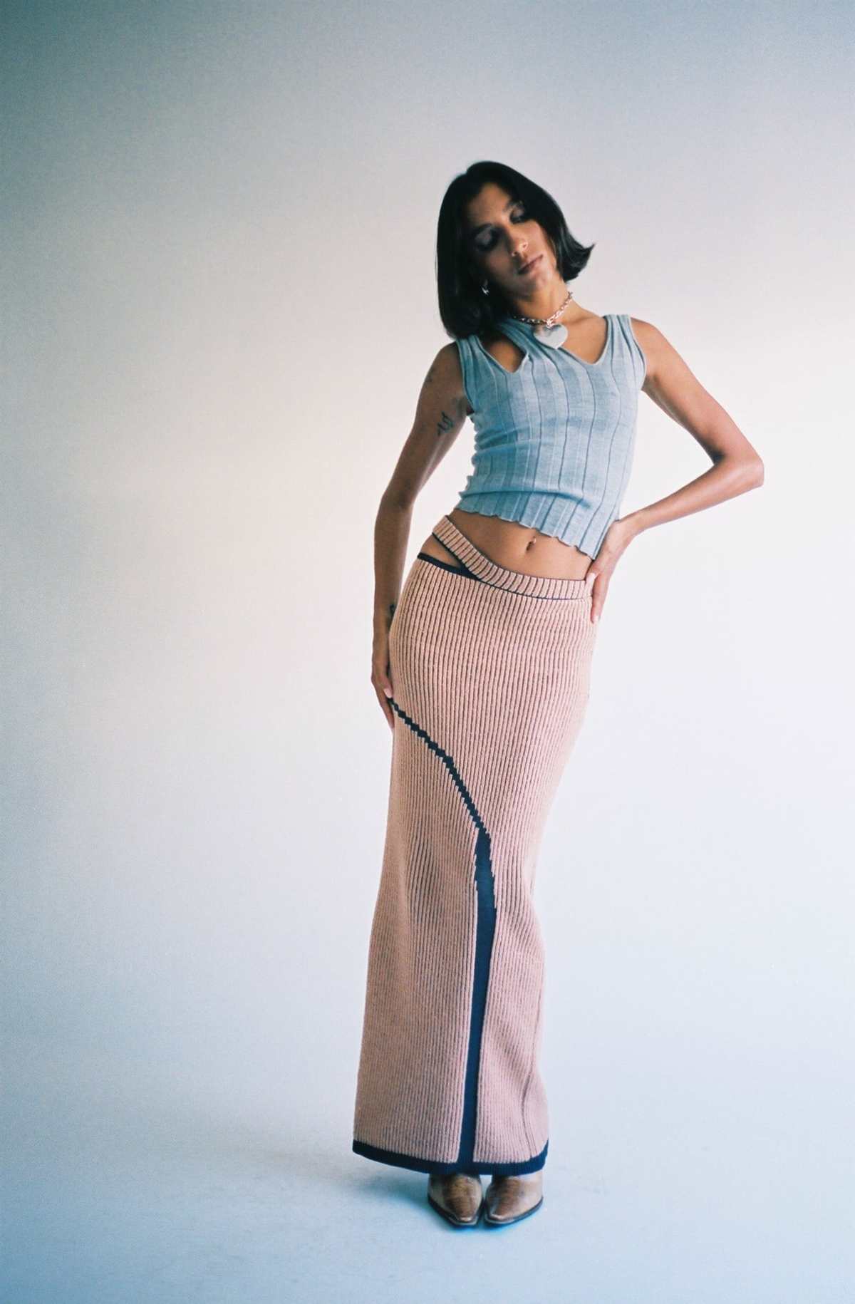 Baserange Adler Tank - Grey | Garmentory