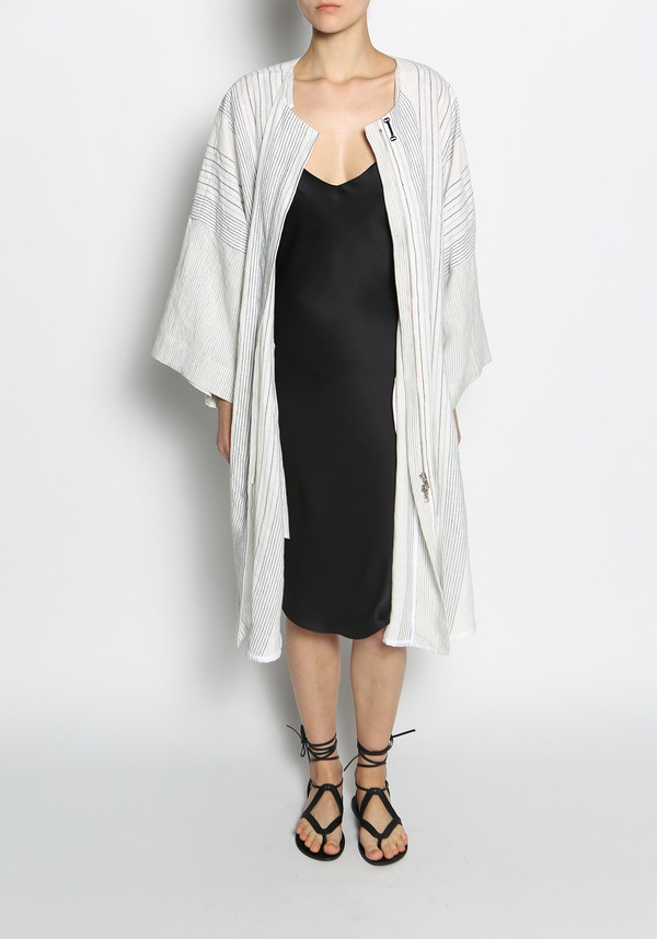 KES Oversized Linen Cape | Garmentory