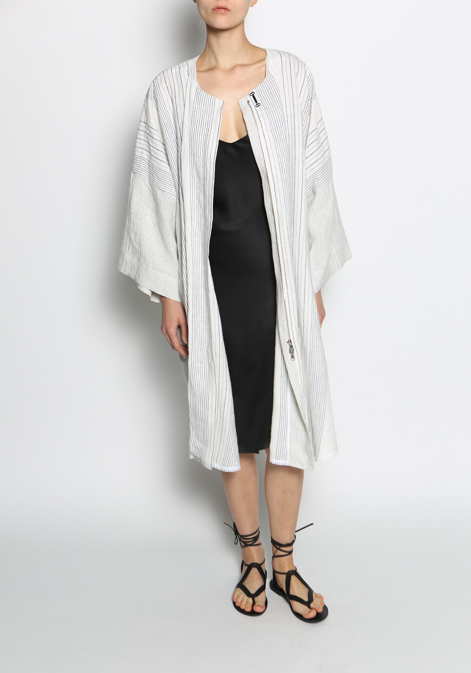 KES Oversized Linen Cape | Garmentory