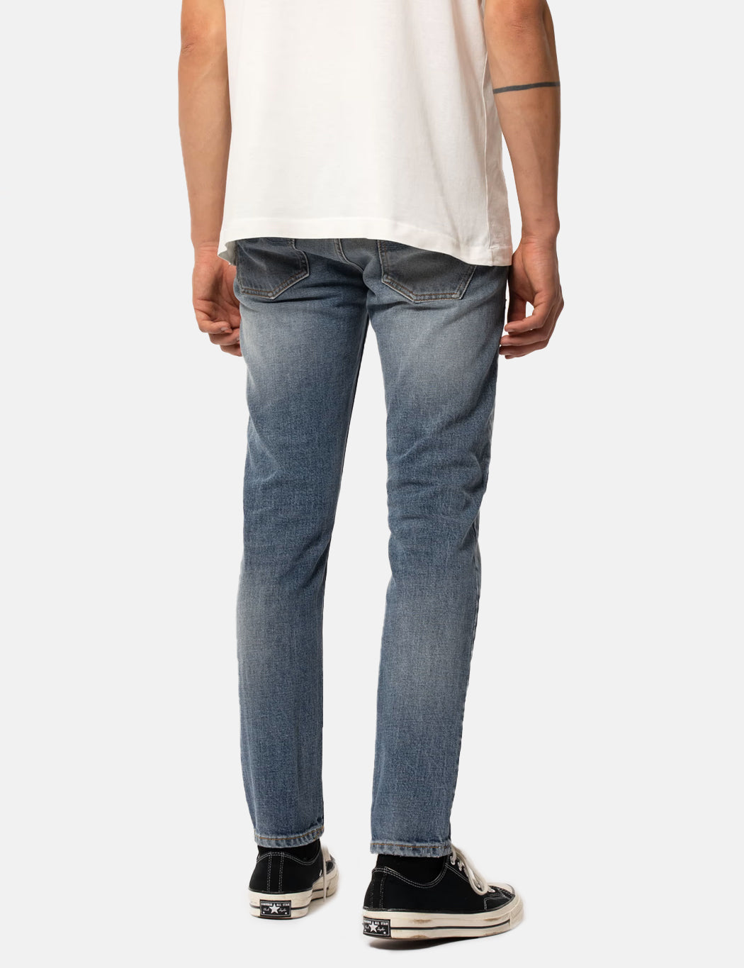 Nudie Lean Dean Jeans (Slim Tapered) - Gentle Worn | Garmentory