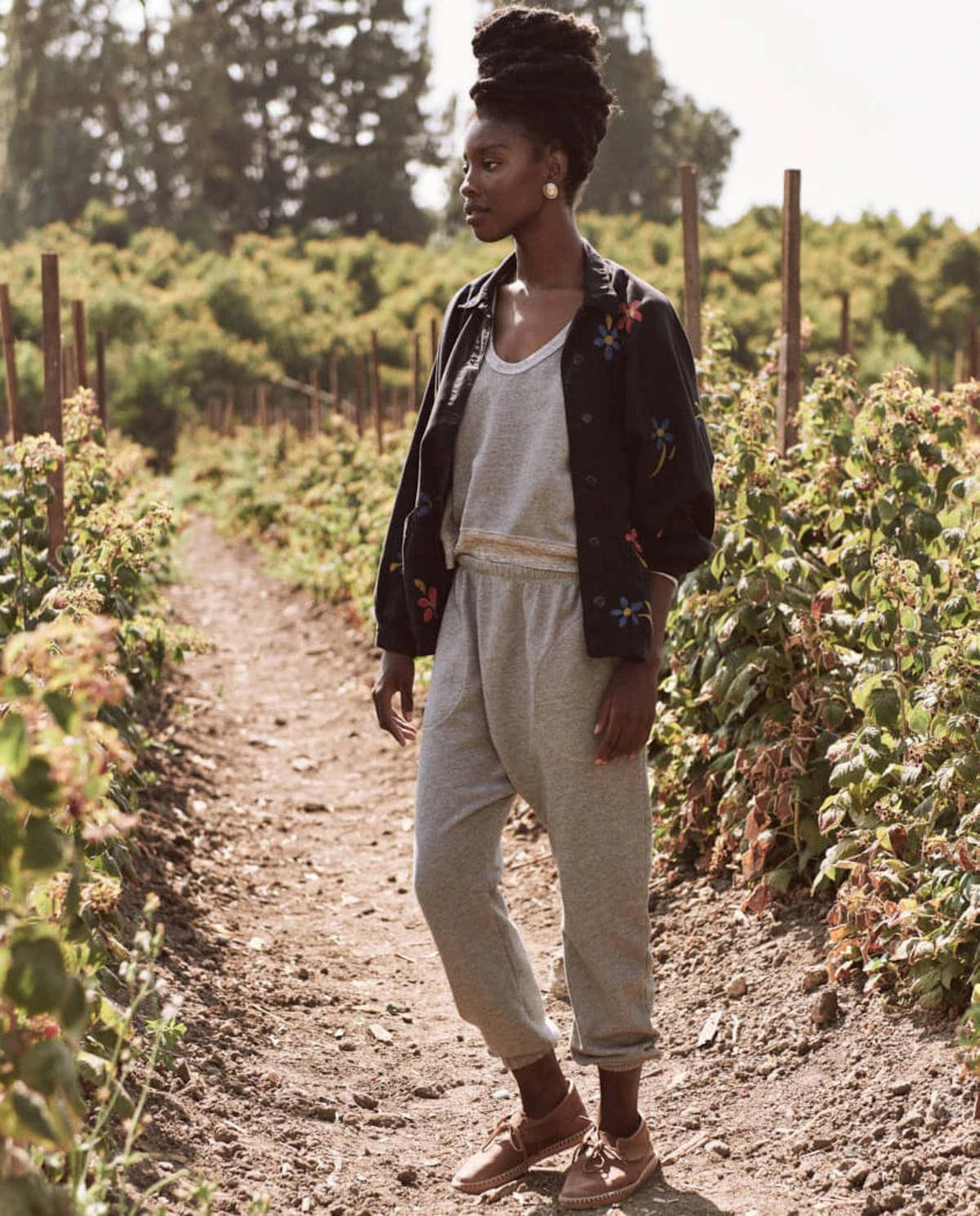 The Great. The Commodore Jacket - Western Floral Stamp | Garmentory