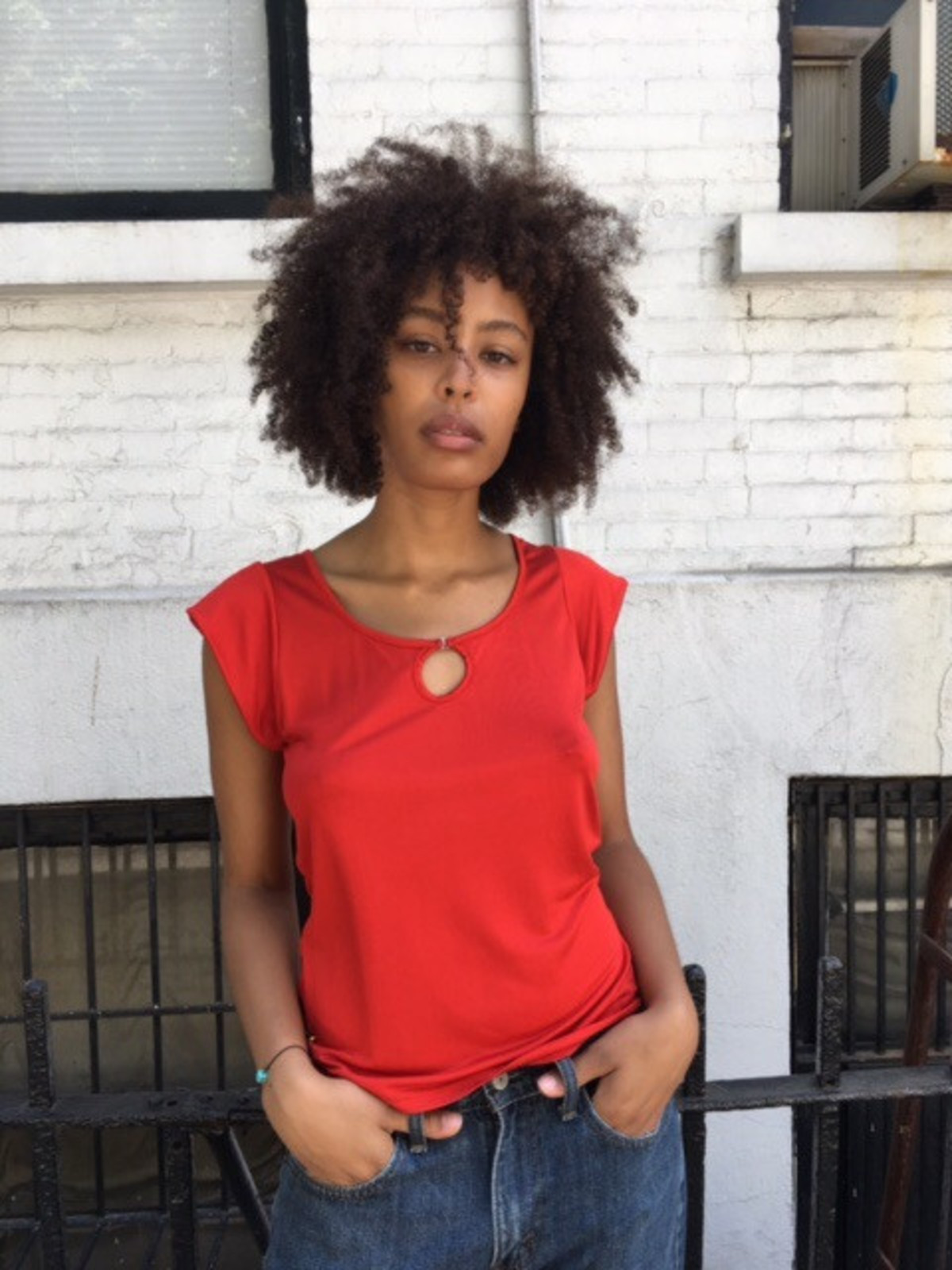Kathy Kemp Red Mod Top | Garmentory