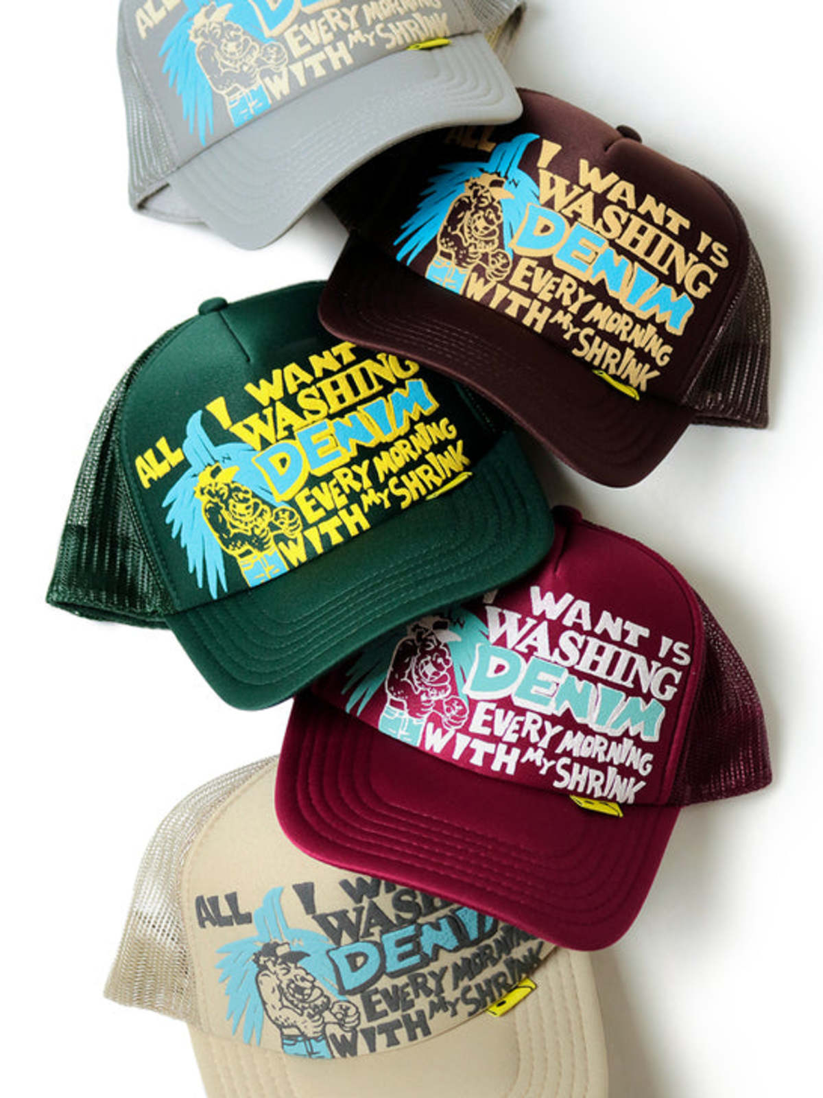 Kapital Laundry Shrink Truck Cap - Brown | Garmentory