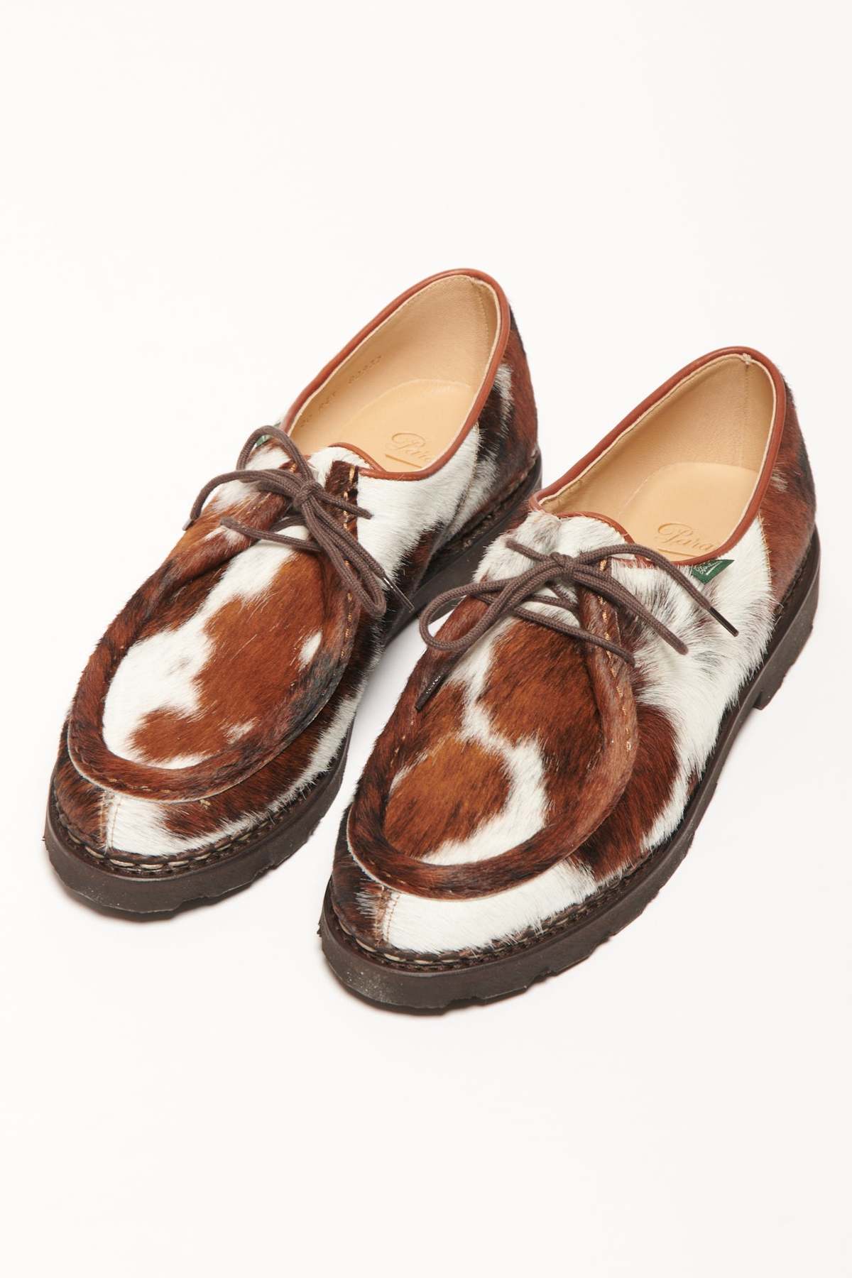 Paraboot Michael Piped Seam Derby SHOES - CUIR TOUT POLIS | Garmentory