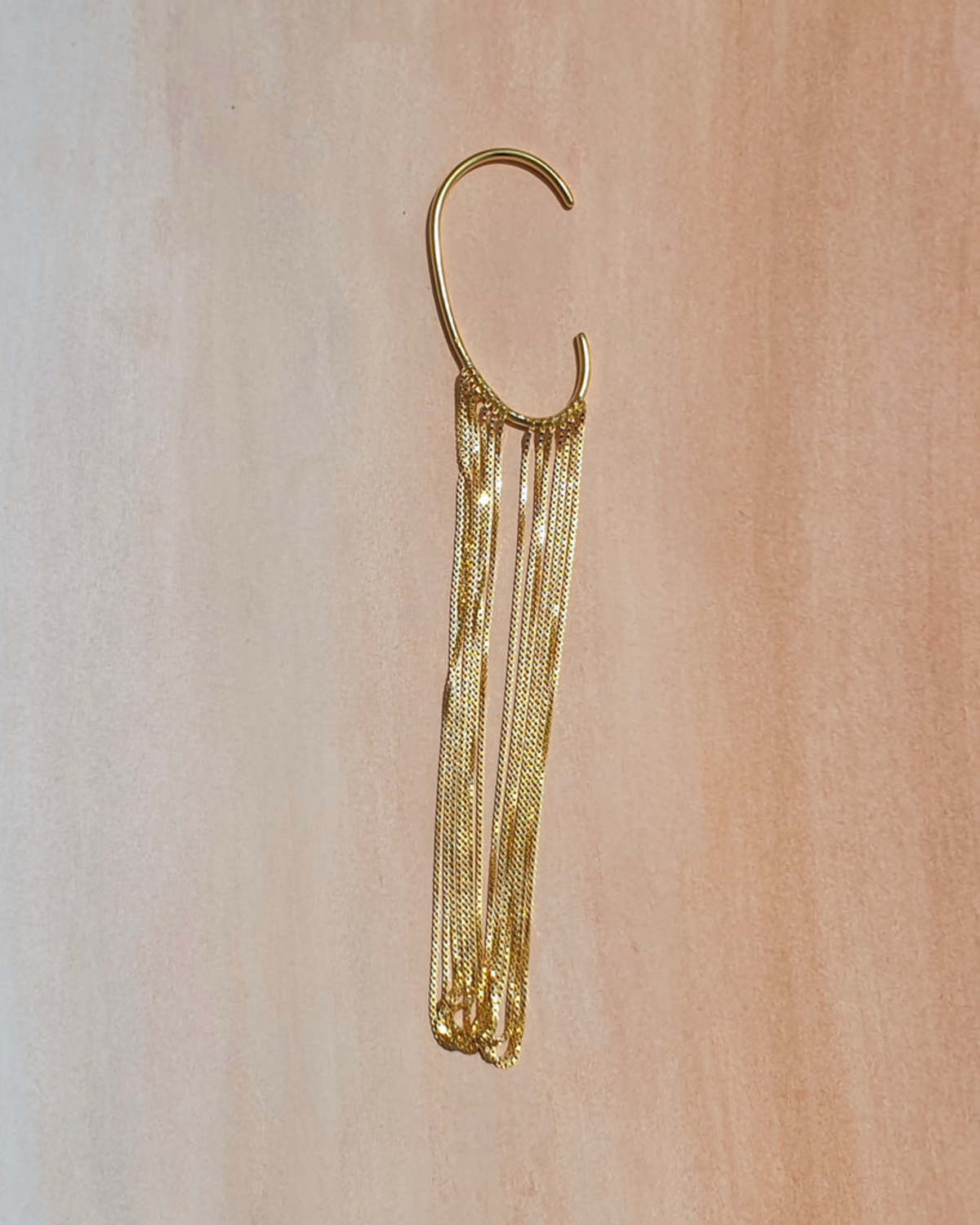 Maggoosh Currents Ear Cuff - Gold | Garmentory