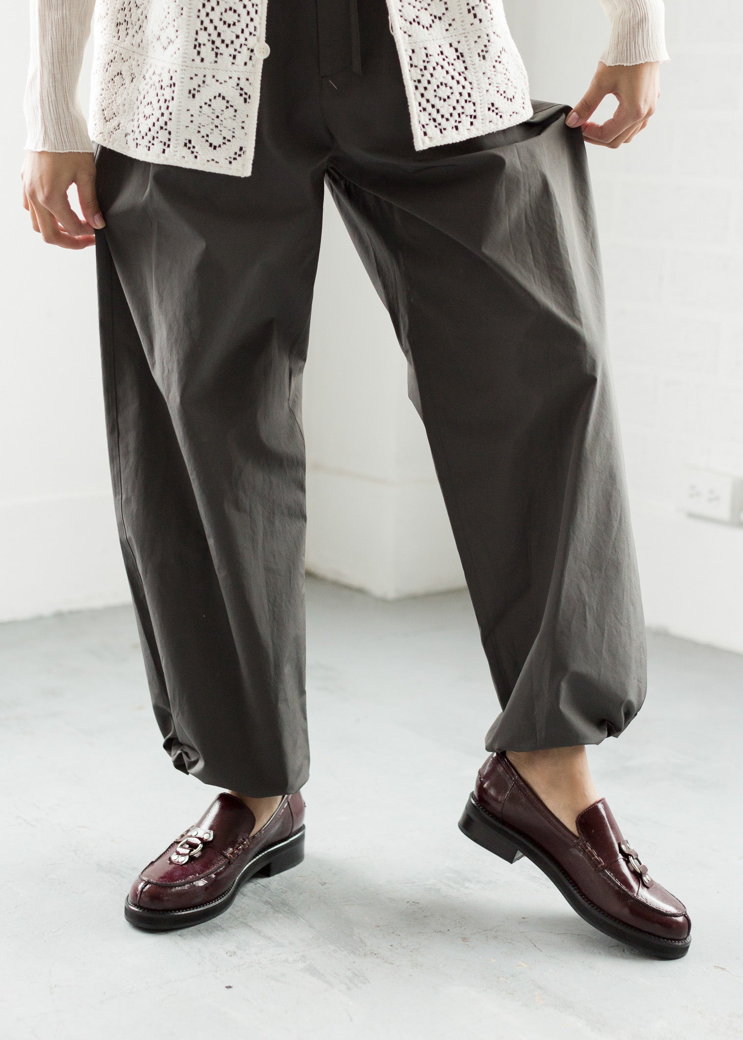 Rachel Comey Fidelio Flat Loafers - Cherry | Garmentory