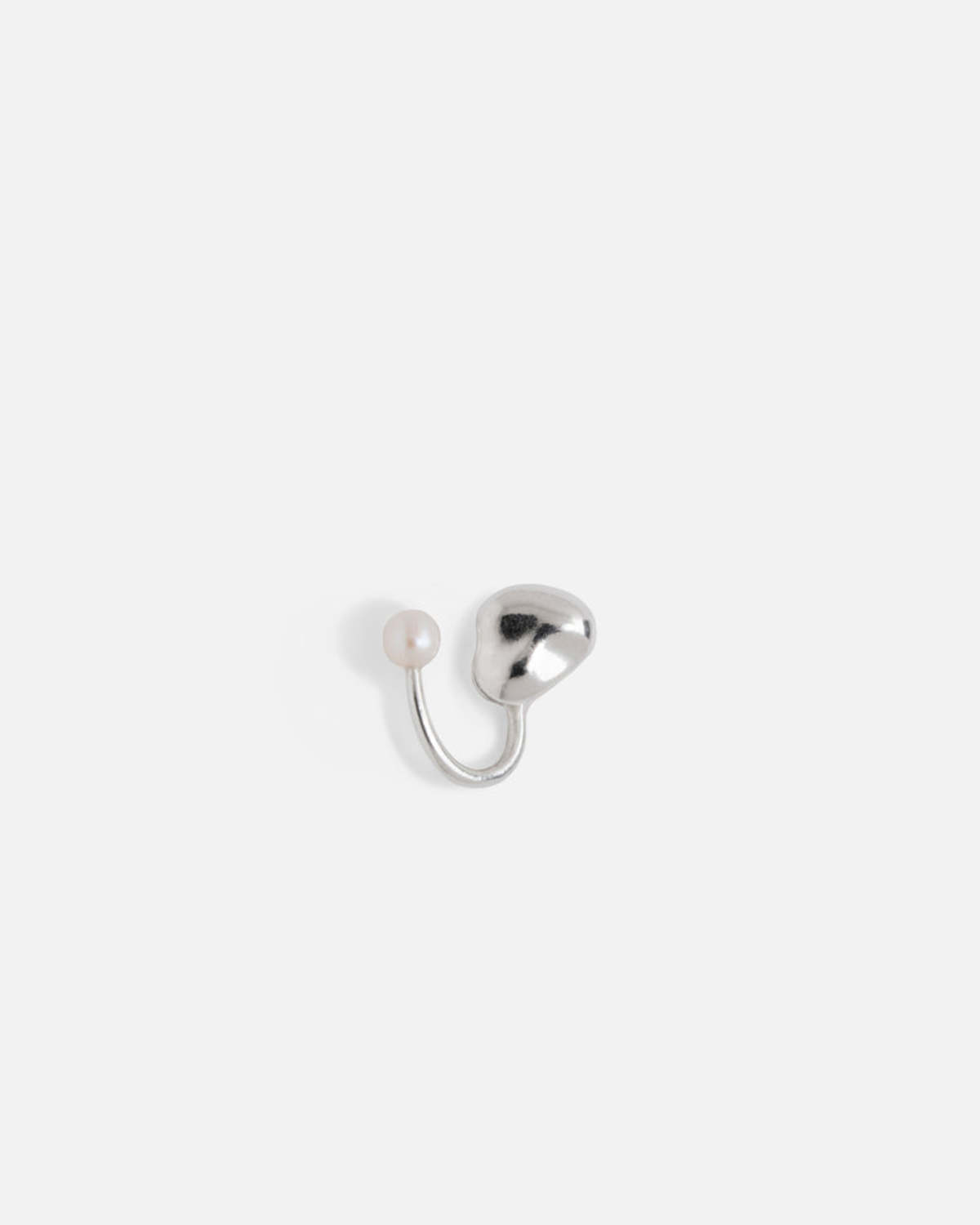 Knobbly Studio Twin Pearl Earring | Garmentory