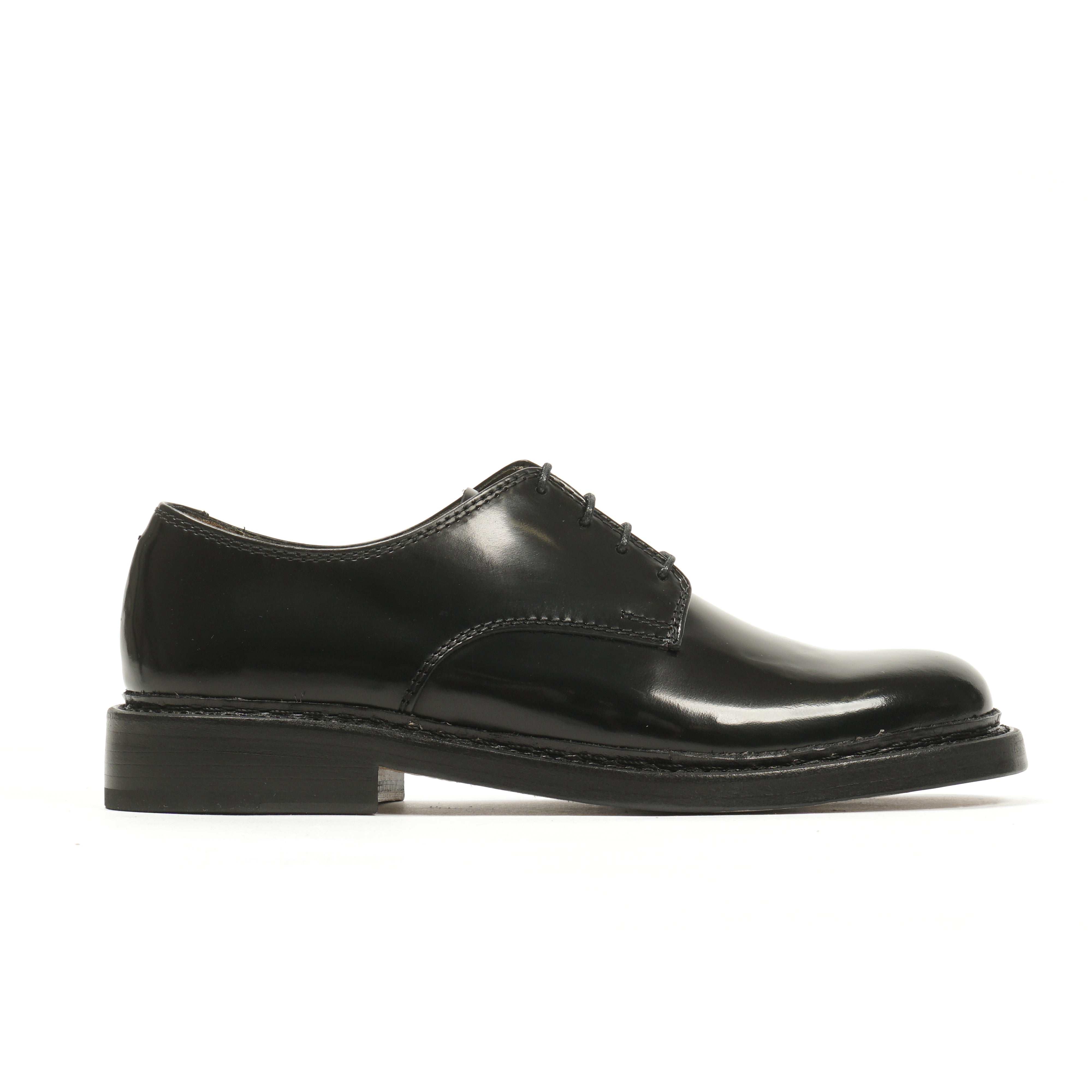 Our Legacy UNIFORM PARADE SHOES - BLACK LEATHER | Garmentory
