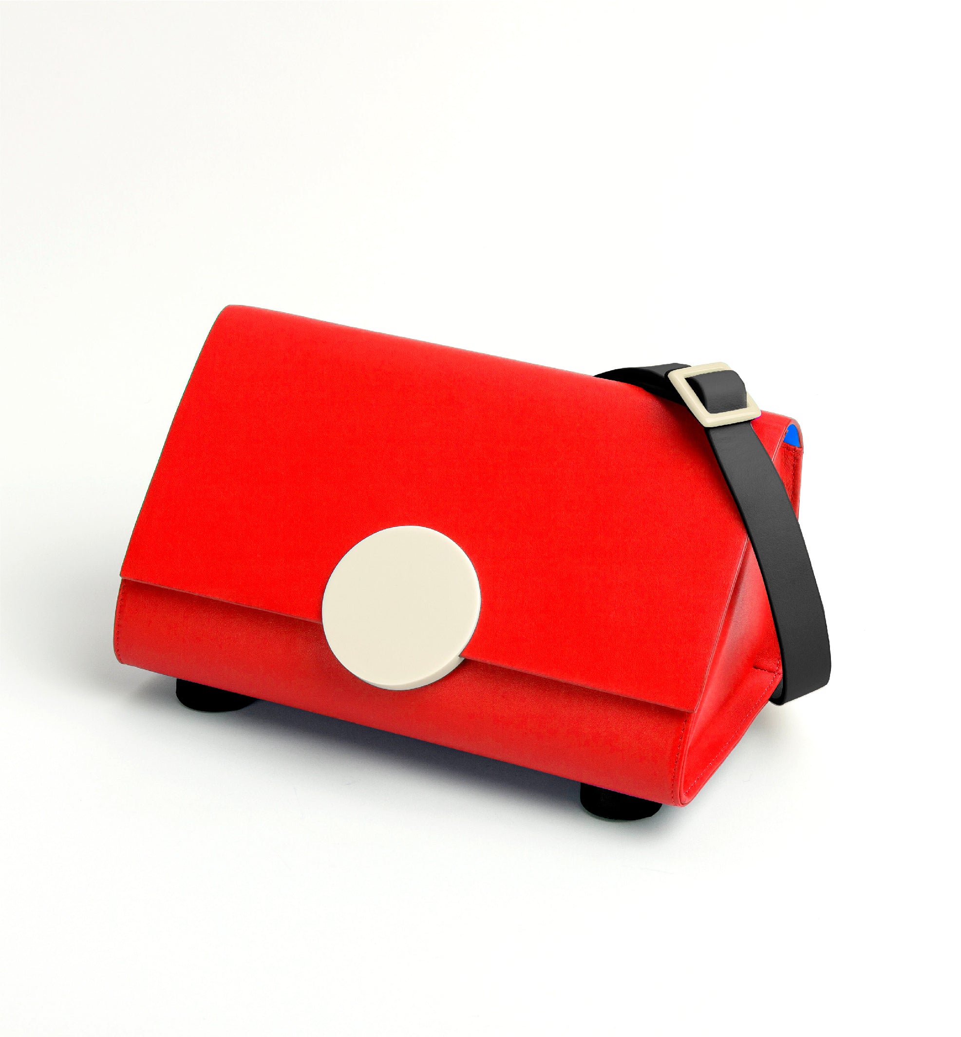 MATTER MATTERS PYTHAGORAS Shoulder Bag • Bright Red | Garmentory
