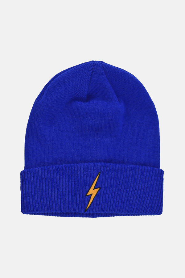 Aviator Nation Bolt Beanie Cap Royal in Blue | Garmentory