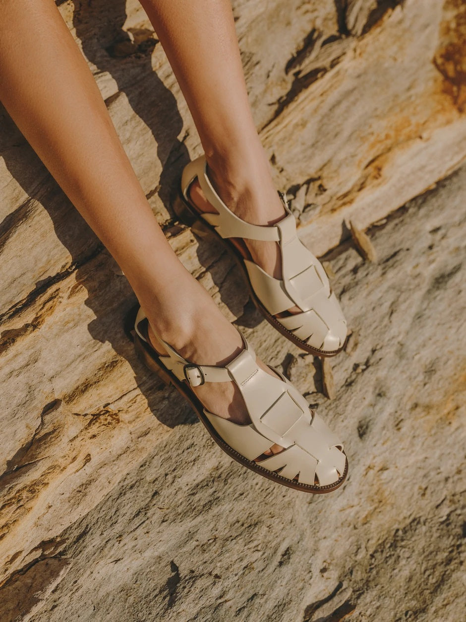 Hereu Pesca Sandal - Custard | Garmentory