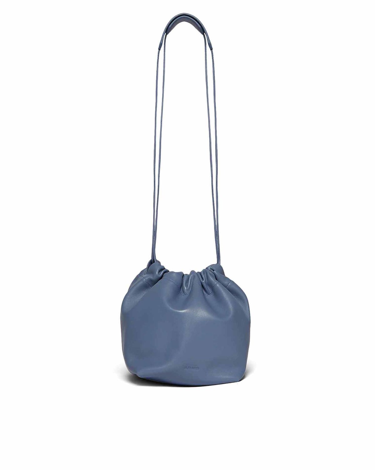 Jil Sander Drawstring Shoulder Bag - light blue | Garmentory